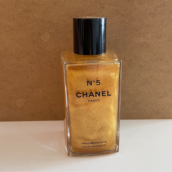 CHANEL | Makeup | Chanel N5 Gold Fragments Fragrance Body Gel 84oz 25ml ...